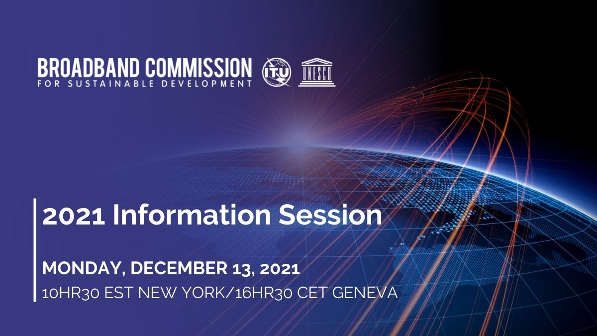 2021 Information Session - Broadband Commission